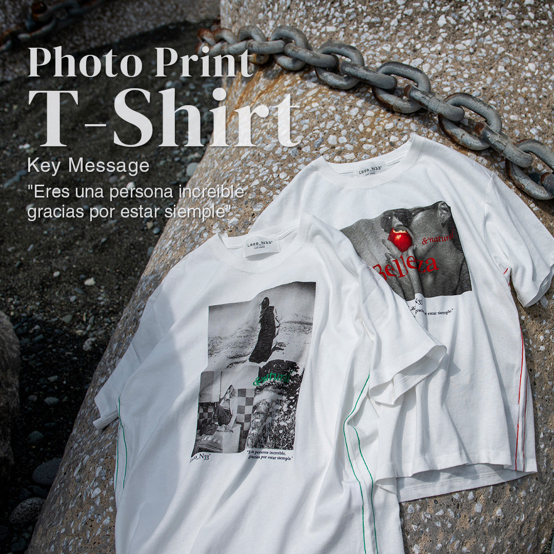 大人の女性に向けたフォトプリントTシャツ登場 | Lazo_N33°（ラソエヌサーティスリー）の公式通販