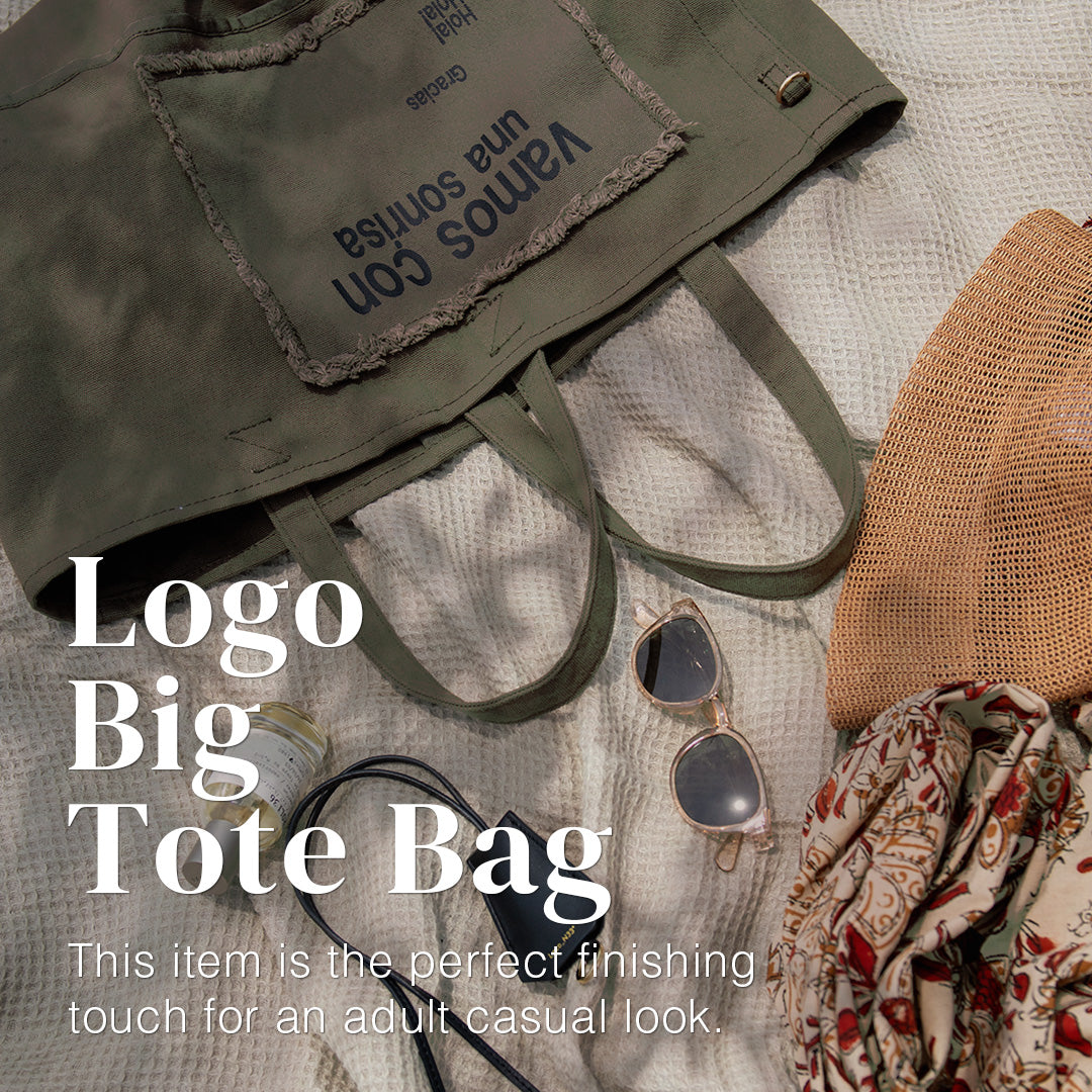 マニッシュに決まる大人のロゴビッグトートバッグ | Lazo_N33°（ラソエヌサーティスリー）の公式通販